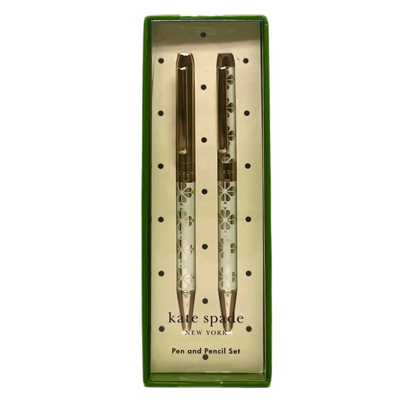 kate spade | Office | 23 Nib Kate Spade Gold Flower Ballpoint Pen ...